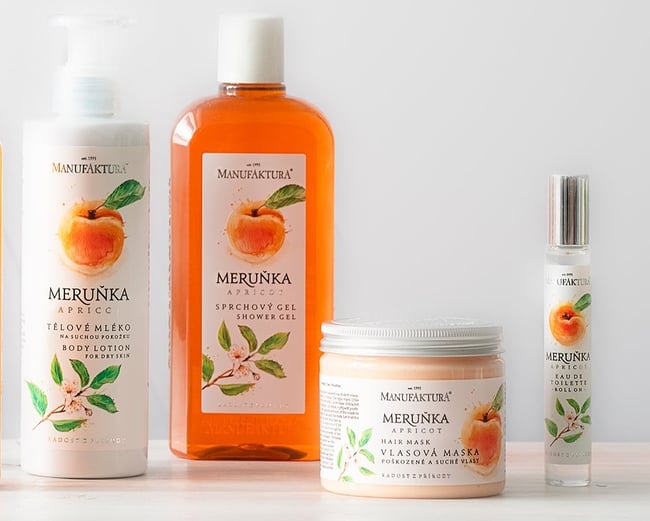 Manufaktura Dámská toaletní voda roll-on Meruňka